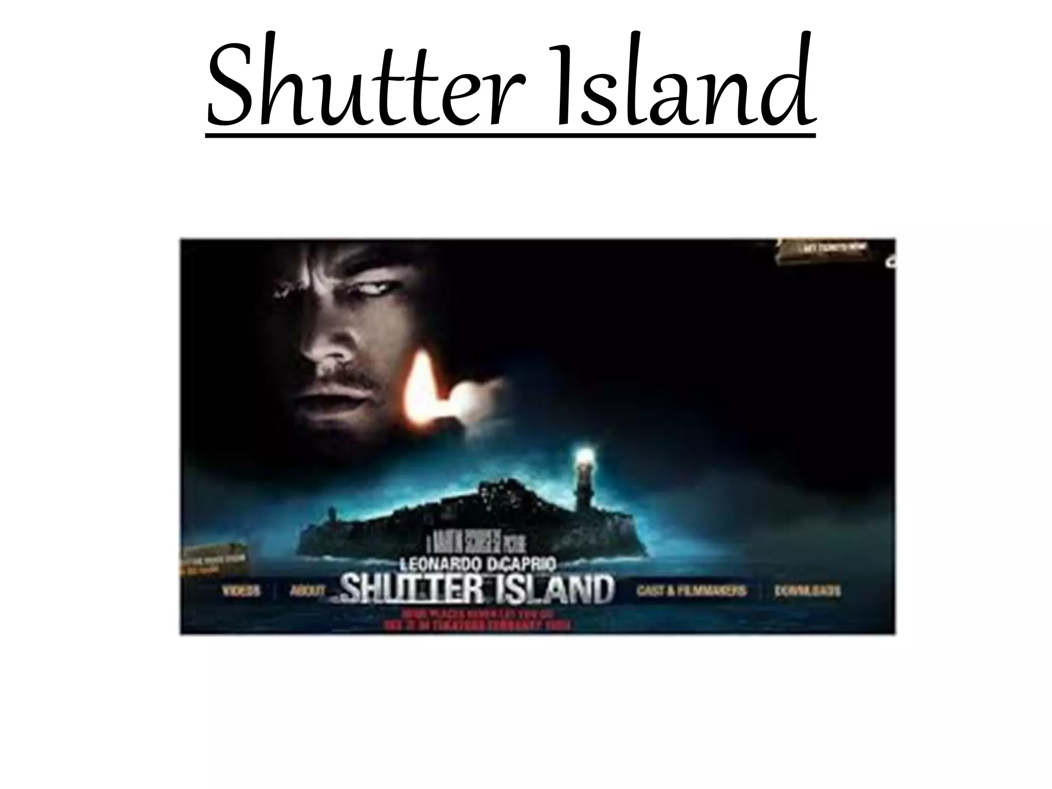 Shutter island | PPT