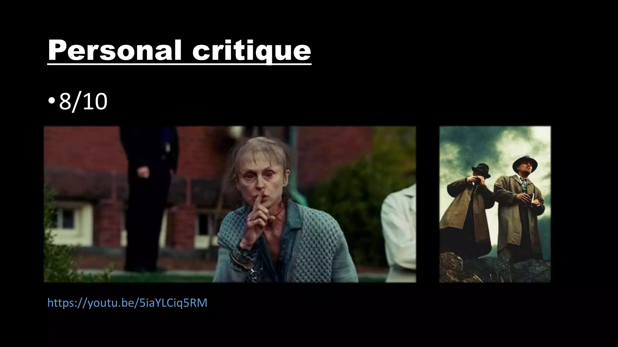 Shutter island | PPT