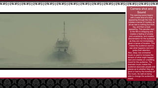 Shutter Island - Opening 10minute Analysis | PPTX
