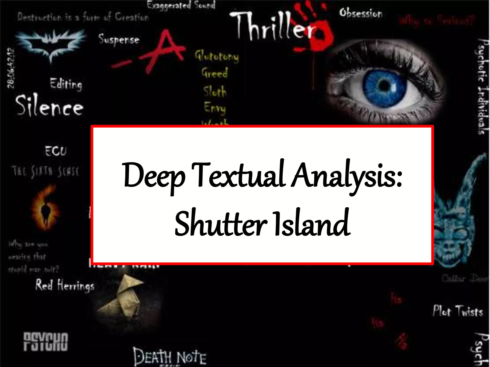 Shutter Island | PPTX