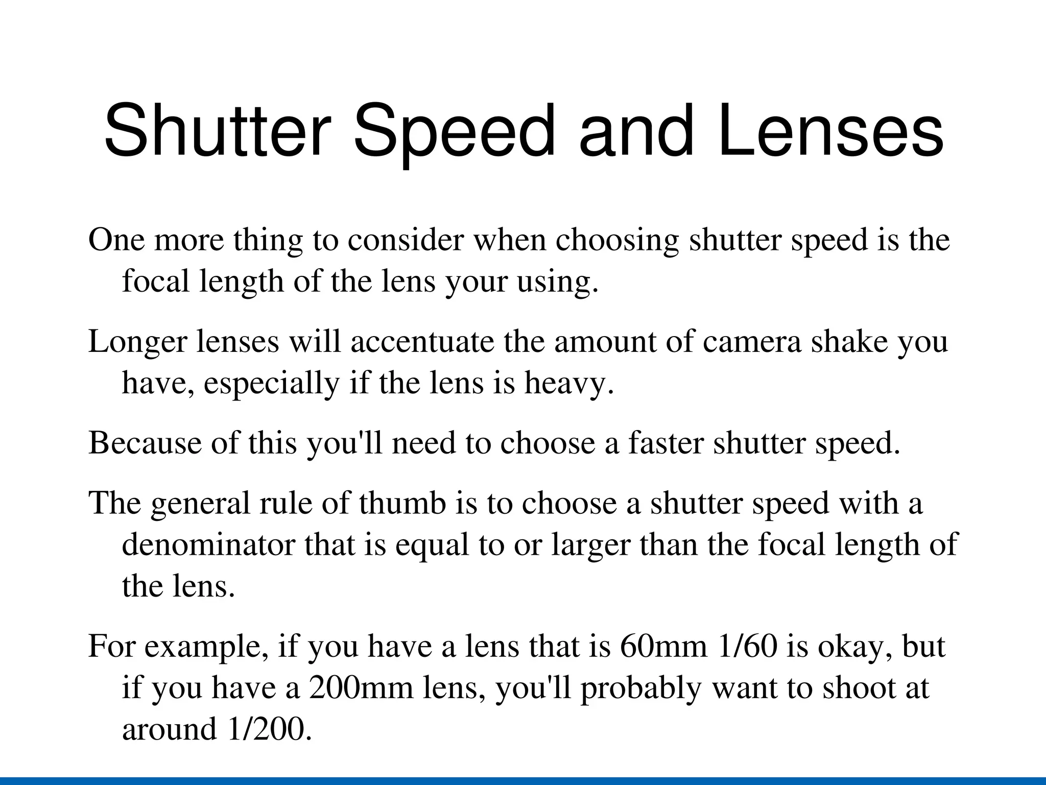 Shutterspeed | ODP
