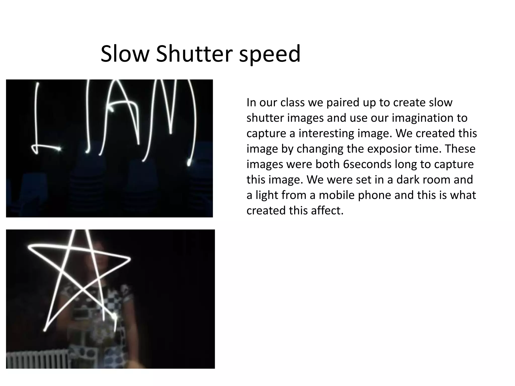 Shutter speed | PPTX