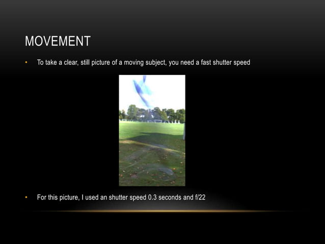 Shutter Speed | PPTX