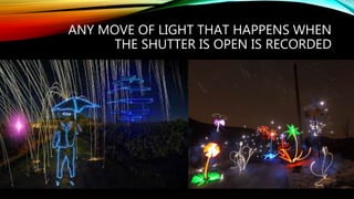 Shutter speed, freezing time and light painting | PPT