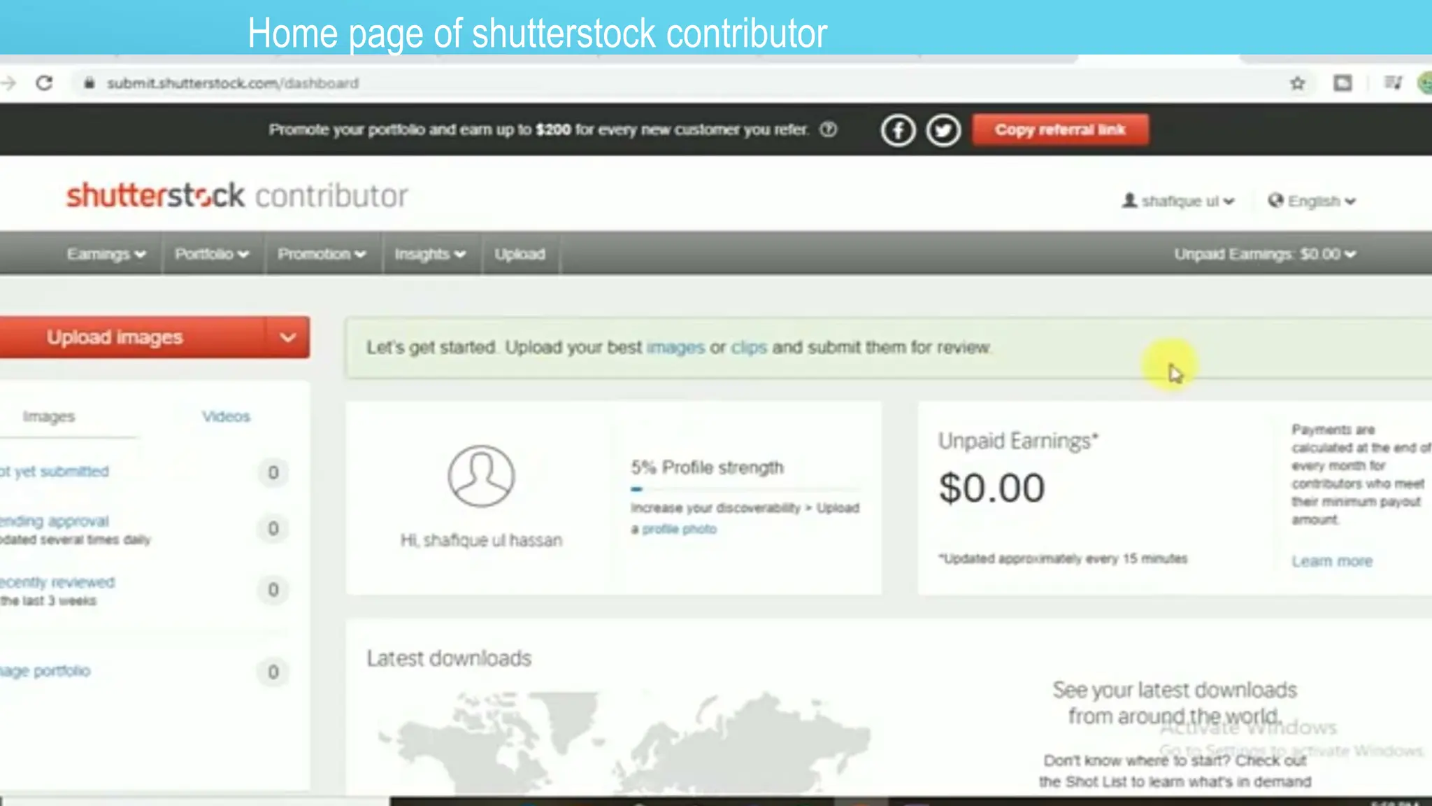 shutterstock Online Earning full training.pptx