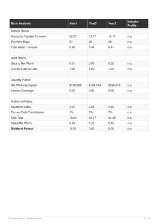 Photography business plan example | PDF