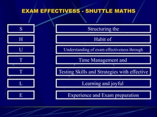 Shuttle Maths Program | PPTX