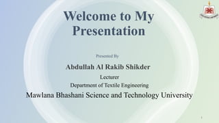 Presentation on Introduction to shuttle less loom.ppt