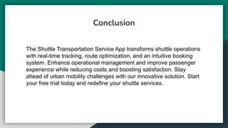 Shuttle Transportation Service App - AllRide Apps | PPT