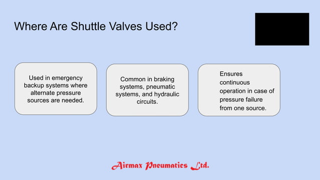 Shuttle Valve: A Comprehensive Guide to Its Function, Types, and ...