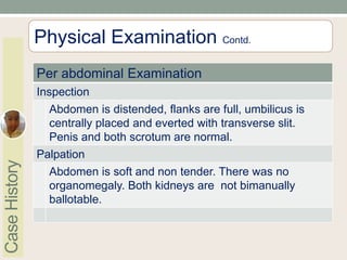 Clinical Meeting: Nephrotic Syndrome (1st Relapse) | PPTX