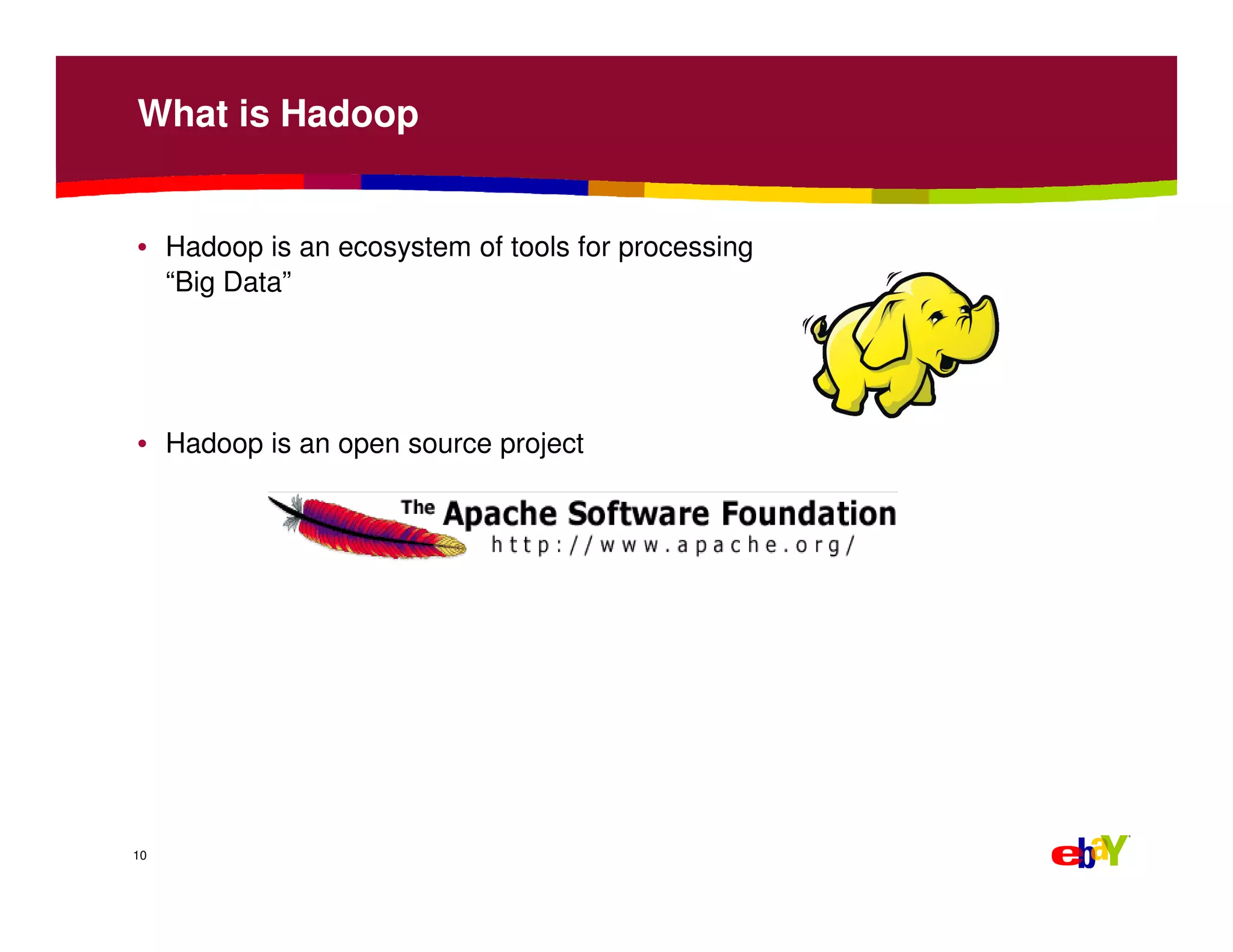 Distributed Computing With Apache Hadoop Technology Overview Ppt 