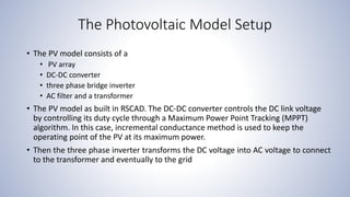 Impacts of Distributed Generation on Power Quality | PPTX