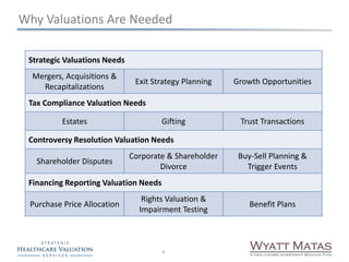 Demystifying Healthcare Valuations | PPT