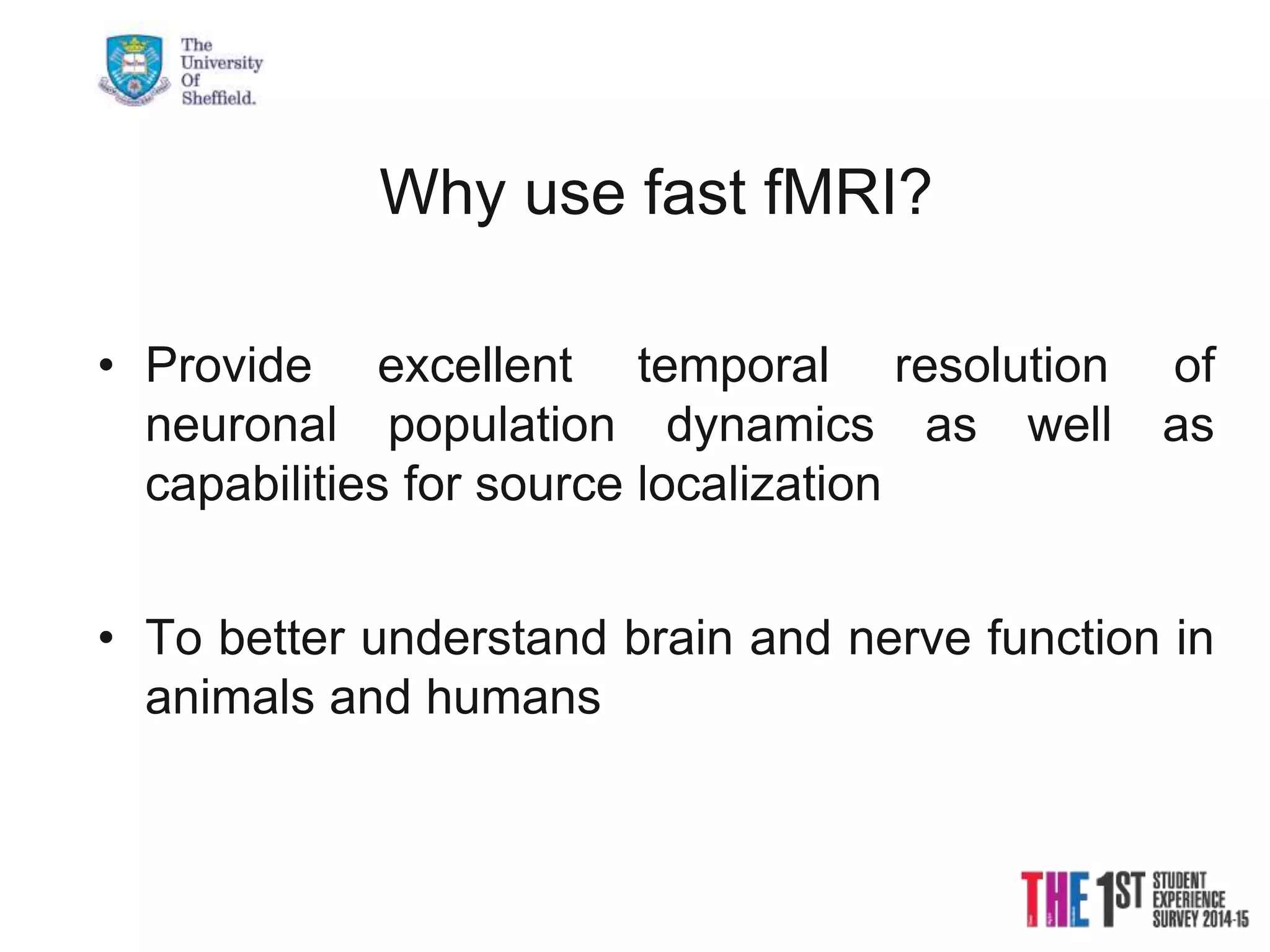 Advance fMRI (Fast fMRI) | PPTX