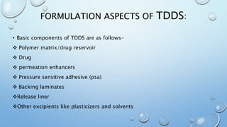 Formulation and evaluation of TDDS sheets.pptx