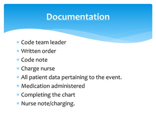 Shweta code blue | PPTX