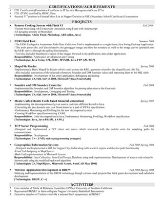 Shwetambari Gulhane Resume | PDF
