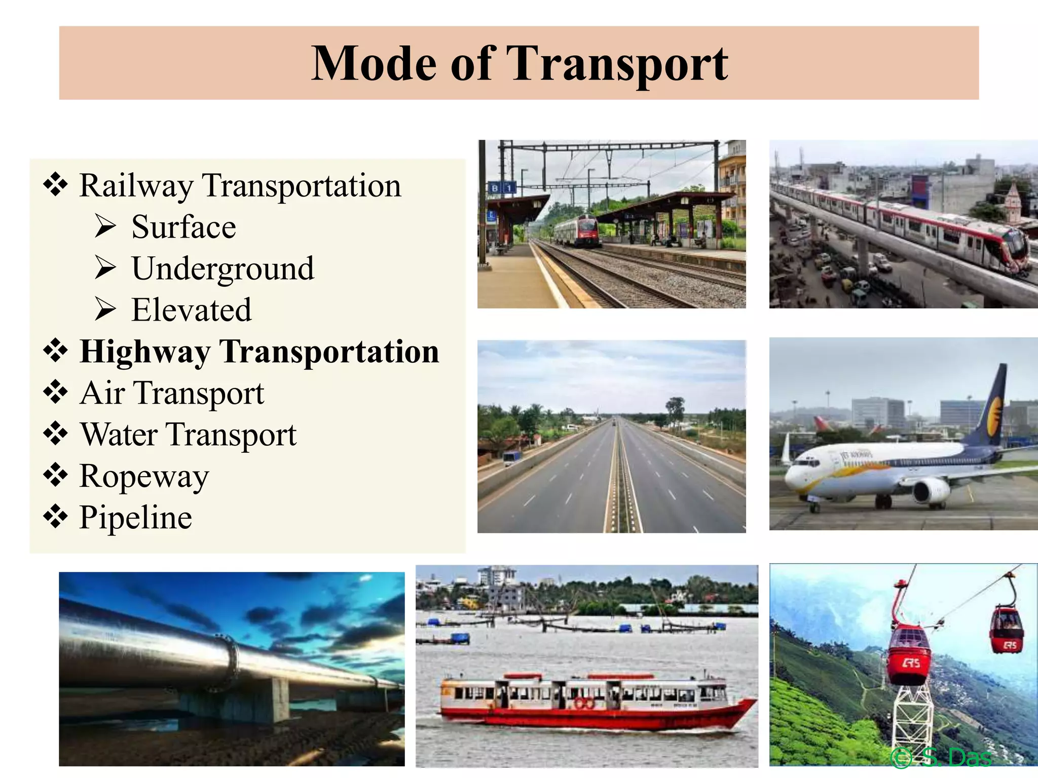 Principles of transportation engineering | PPTX