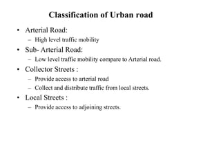 Principles of transportation engineering | PPTX