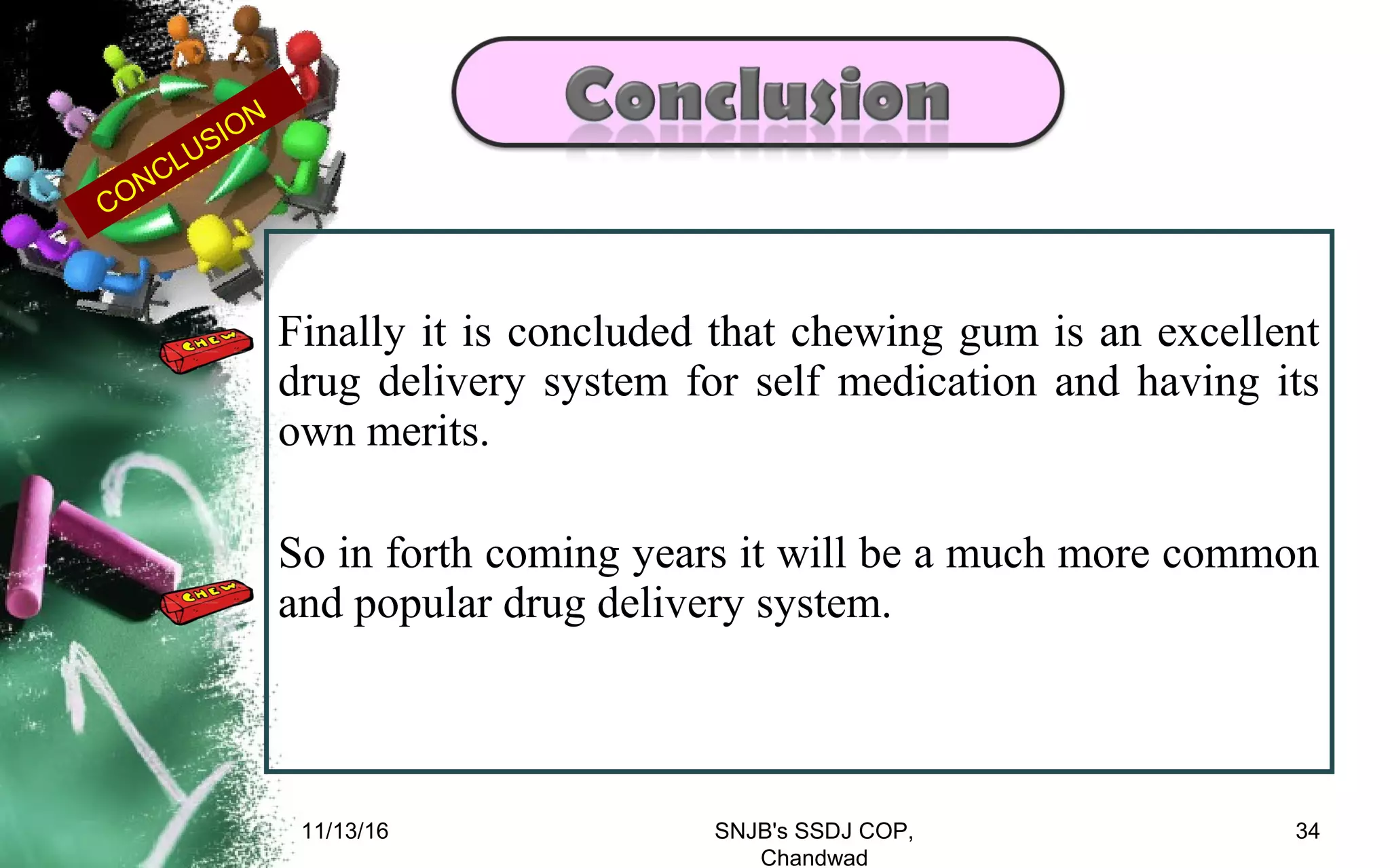 medicated chewing gum | PPT