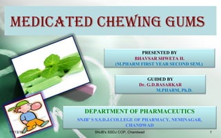 medicated chewing gum | PPT