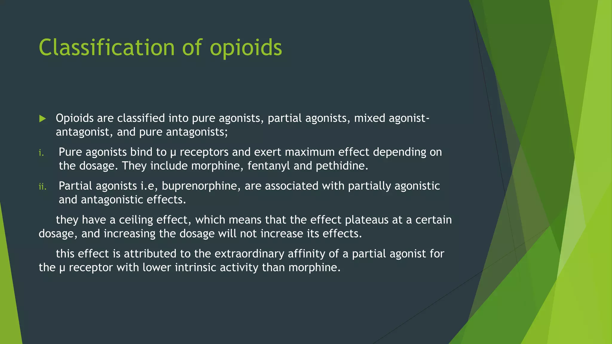 opioid antagonists | PPTX