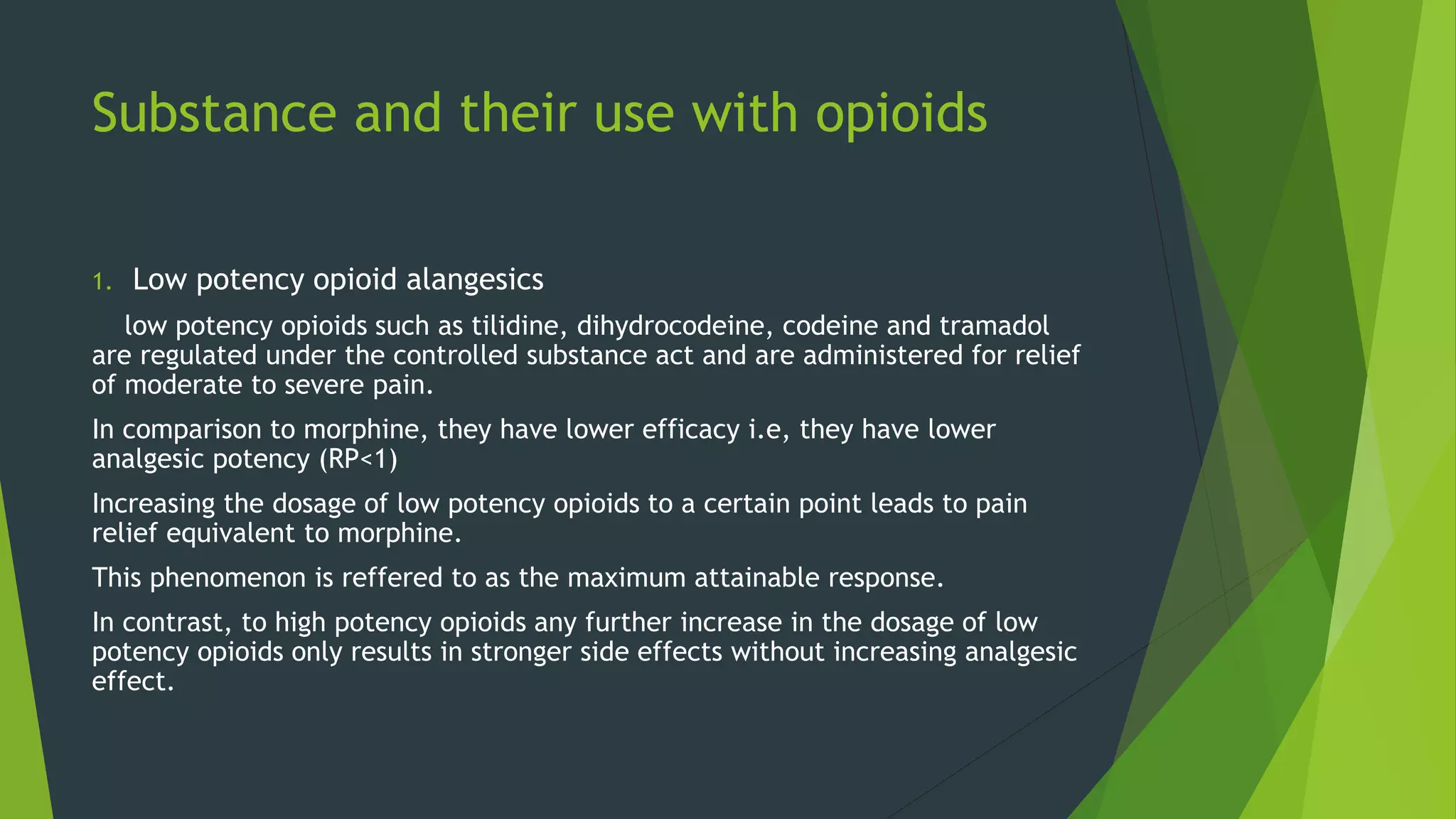 opioid antagonists | PPTX