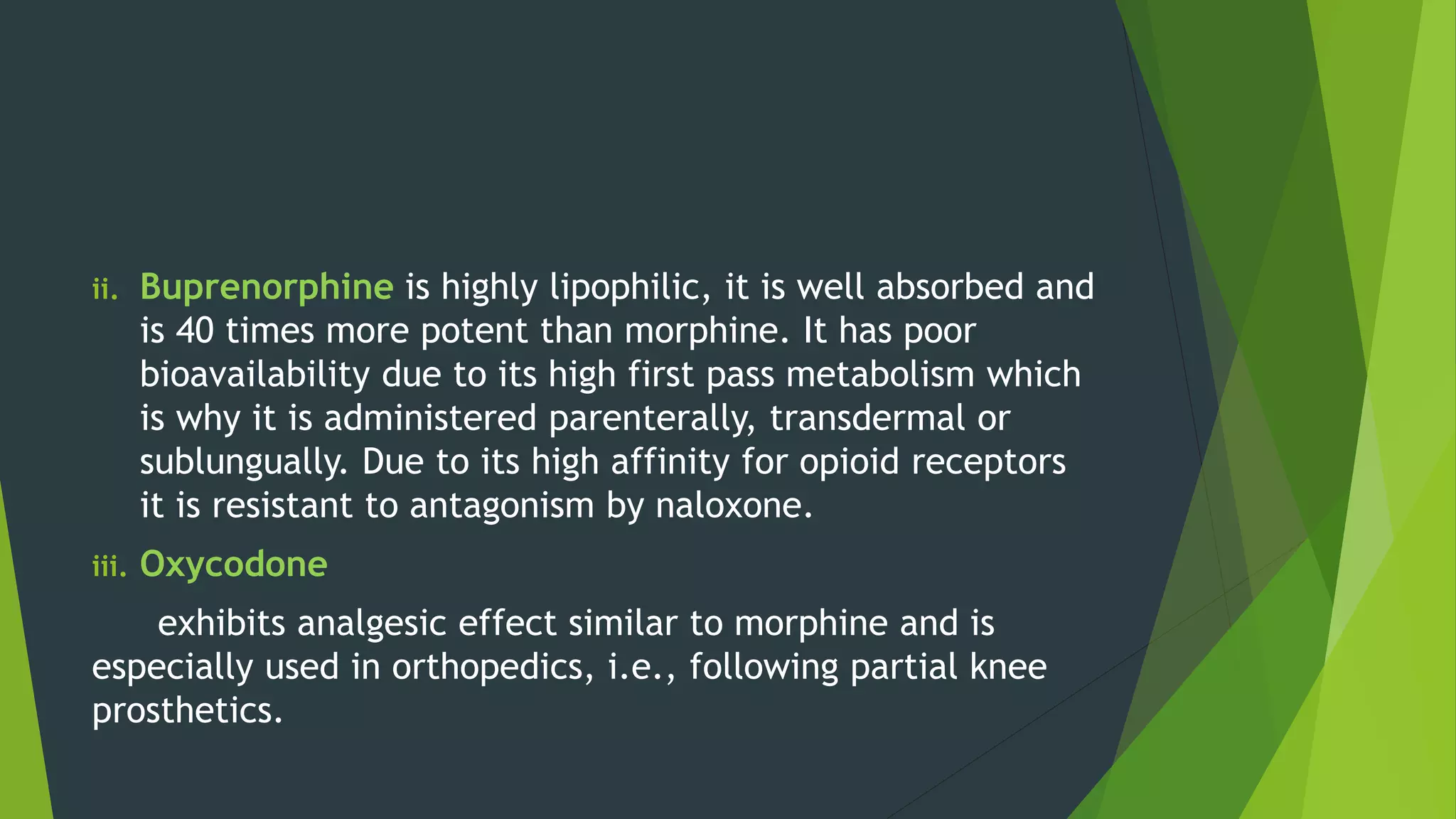opioid antagonists | PPTX