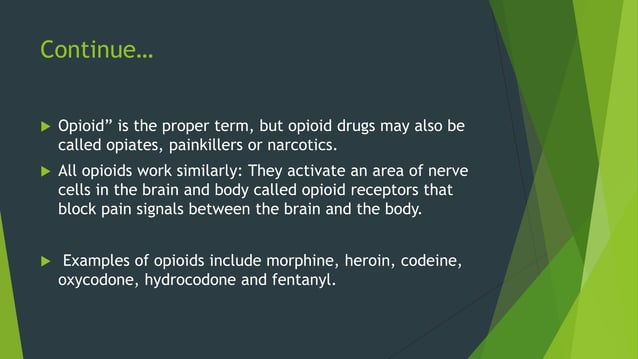 opioid antagonists | PPTX