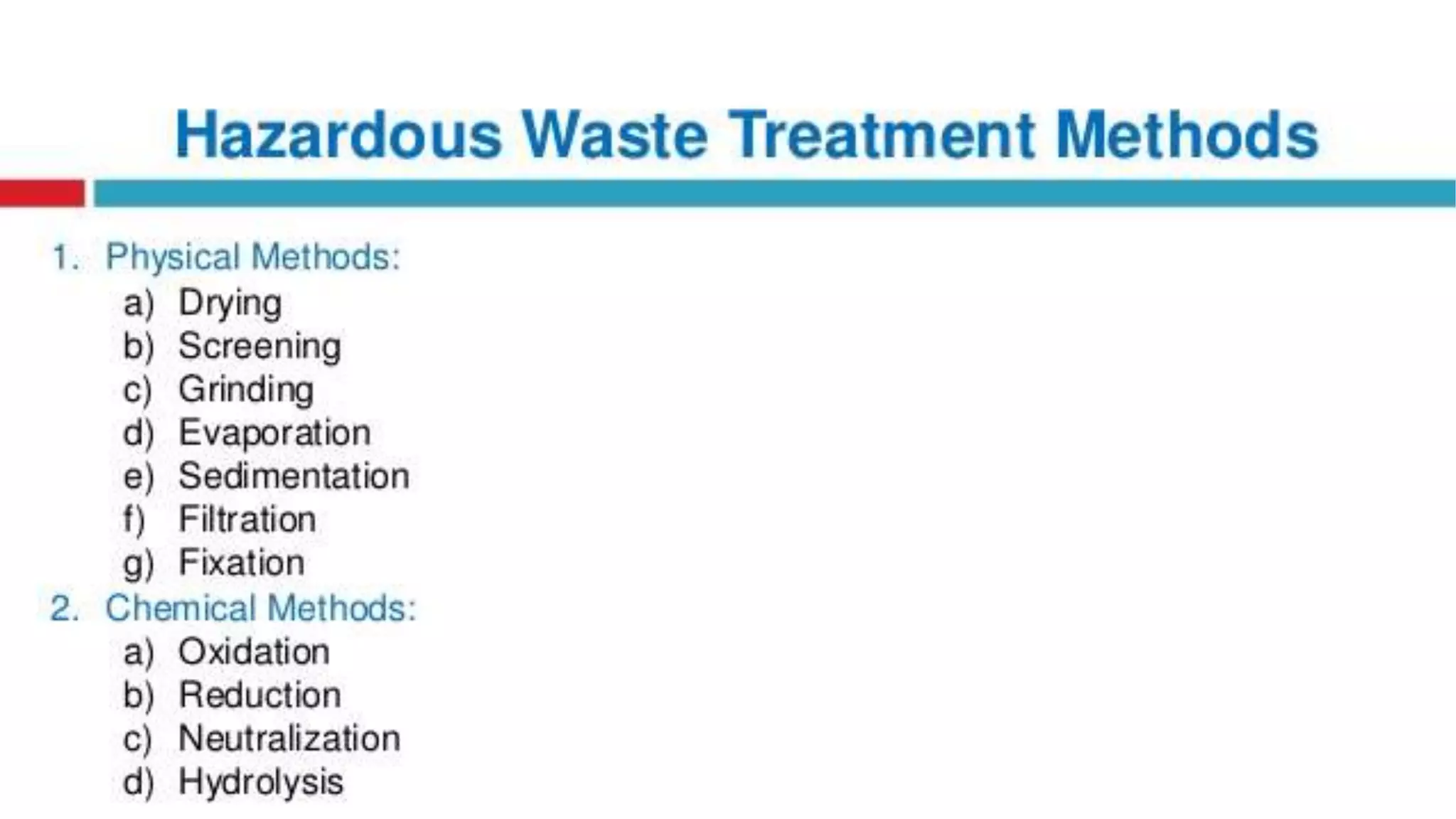 Solid and Hazardous Waste Management | PPTX