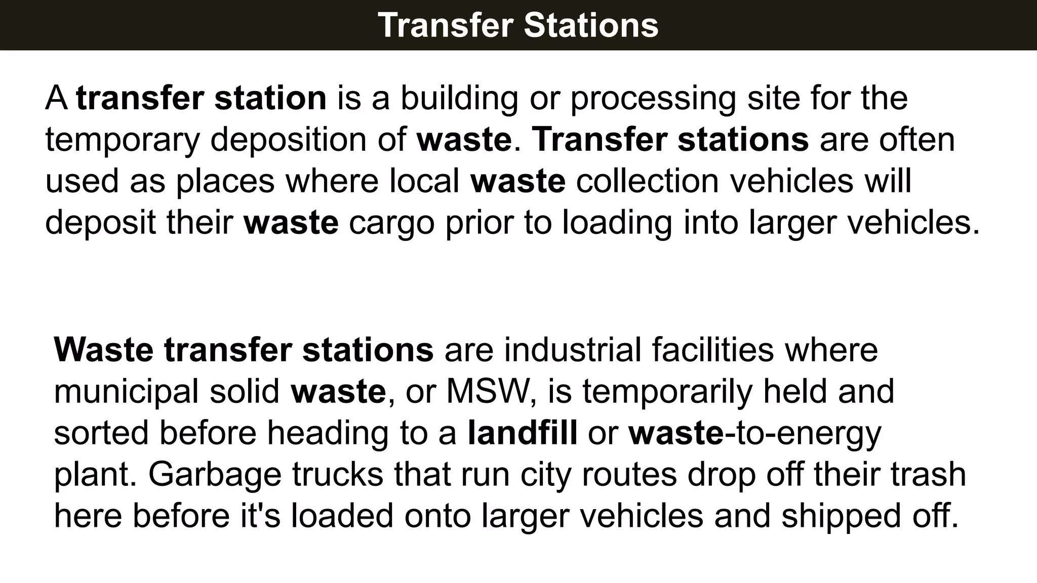 Waste Collection: Solid and Hazardous Waste Management | PPT