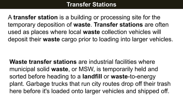 Waste Collection: Solid and Hazardous Waste Management | PPT ...