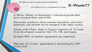 E-Waste, Radioactive Waste and Biomedical Waste | PPTX