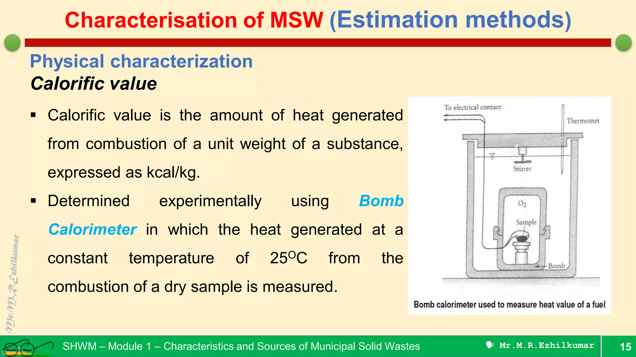 Sampling Protocols - Municipal Solid Wastes | PDF