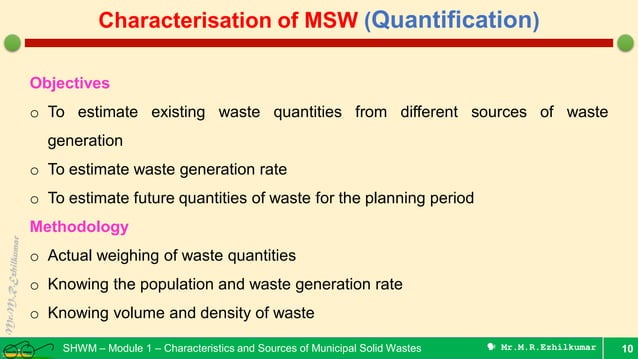 Sampling Protocols - Municipal Solid Wastes | PDF