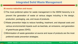 Integrated WM - Municipal Solid Wastes | PPT