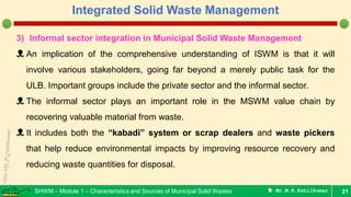 Integrated WM - Municipal Solid Wastes | PPT