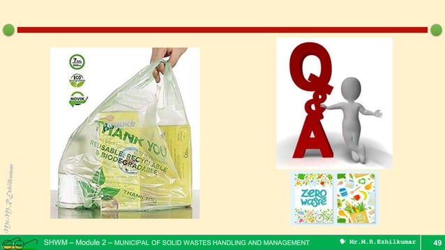 Waste minimization - Municipal Solid Wastes | PPT