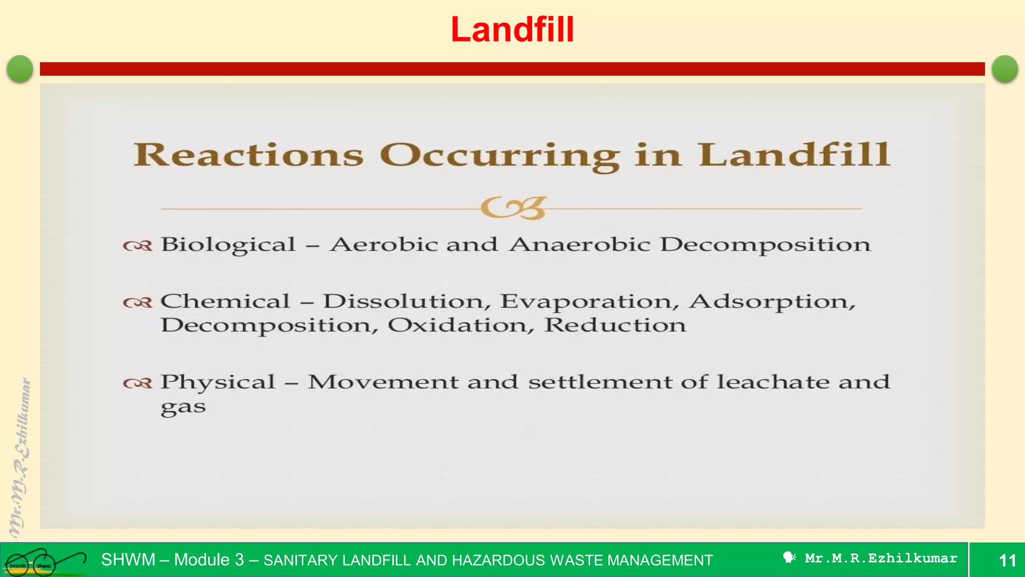Landfill classification | PDF