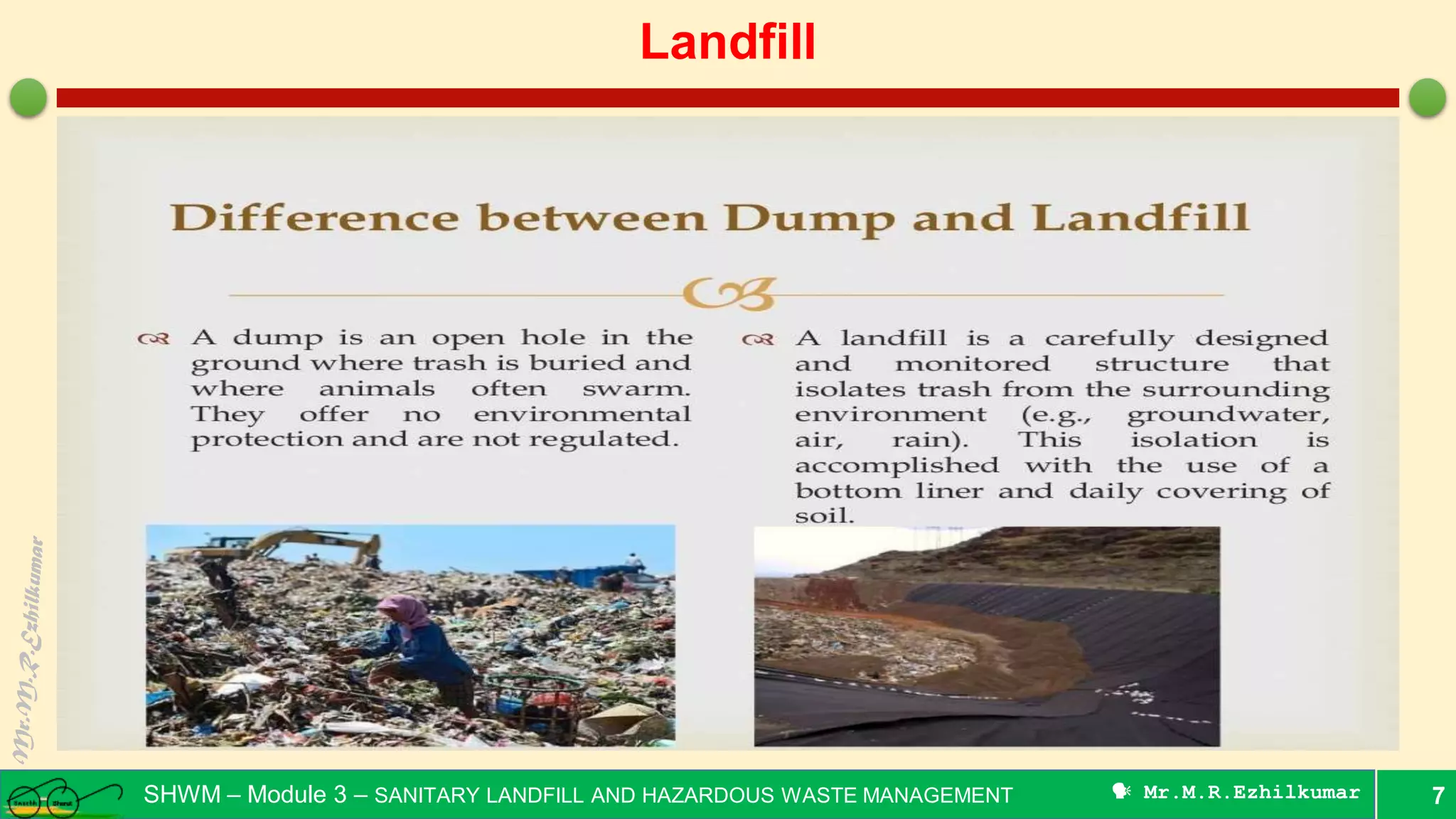 Landfill classification | PDF