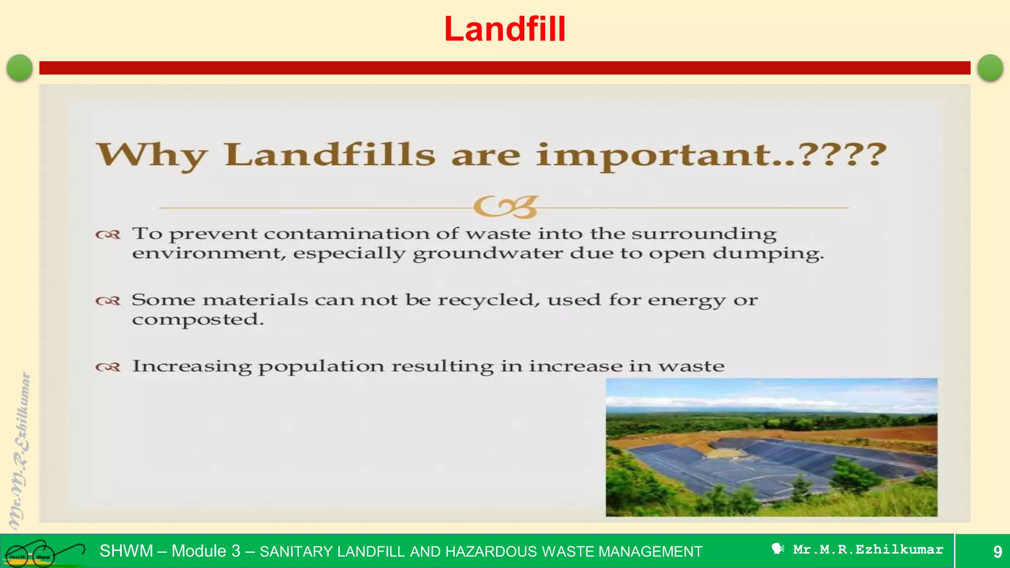 Landfill classification | PDF