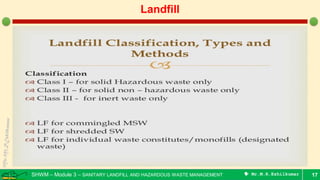 Landfill classification | PDF