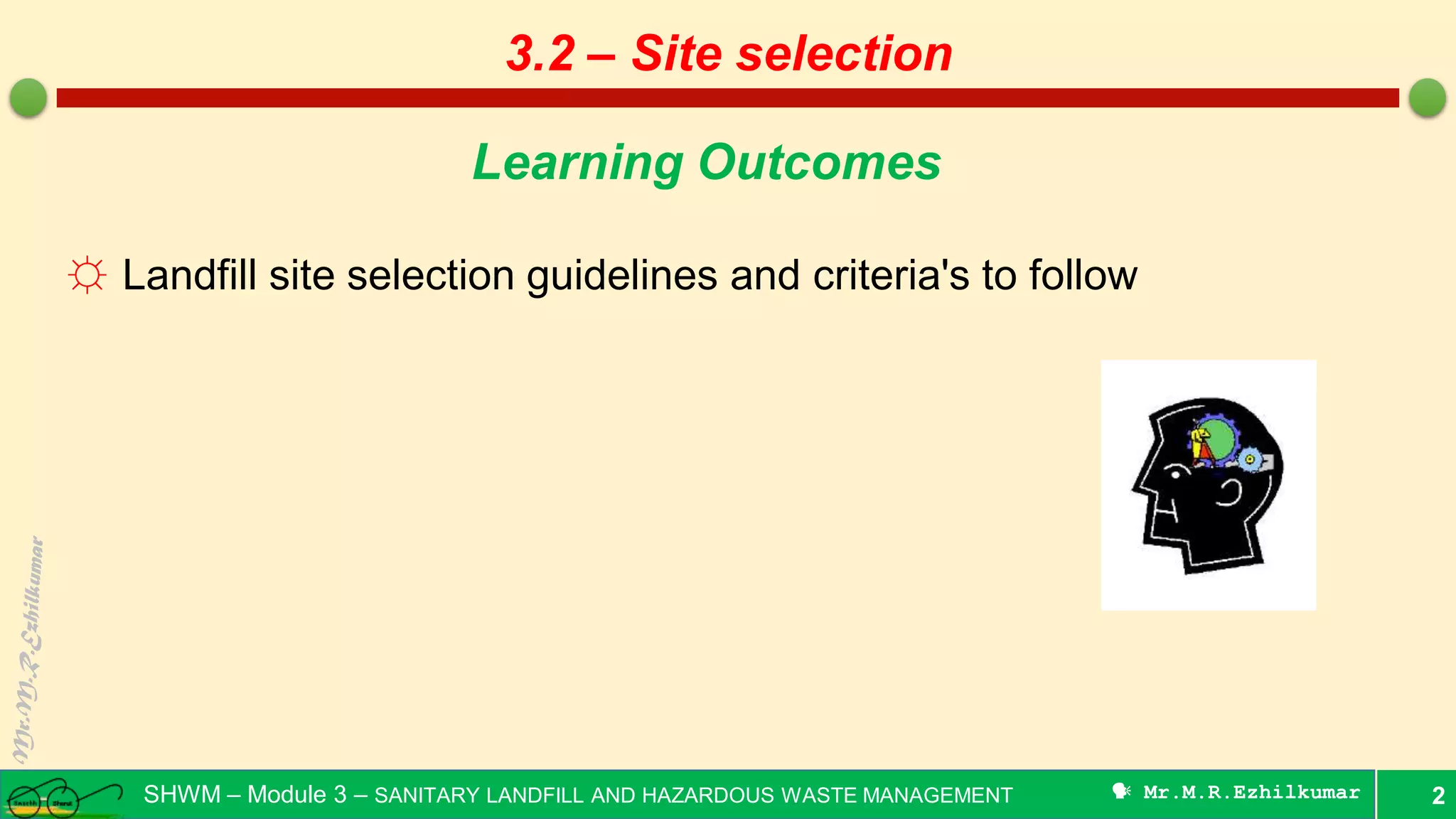 Landfill Site selection | PDF
