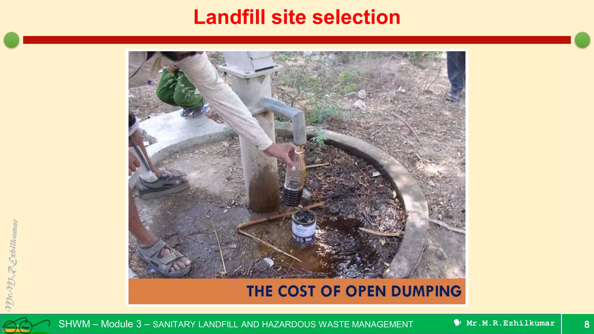 Landfill Site selection | PDF