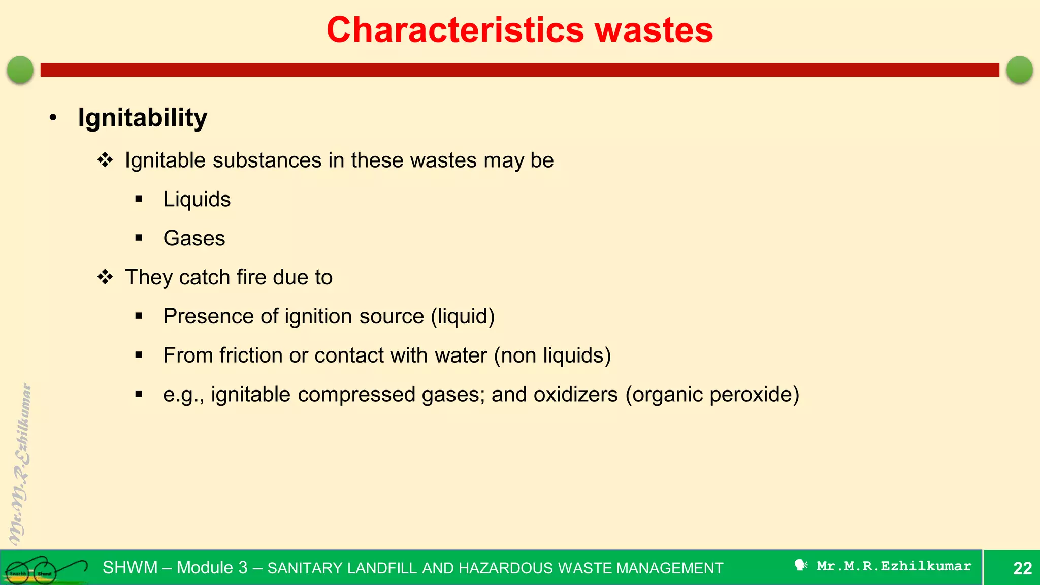 Hazardous wastes - types & sources | PDF