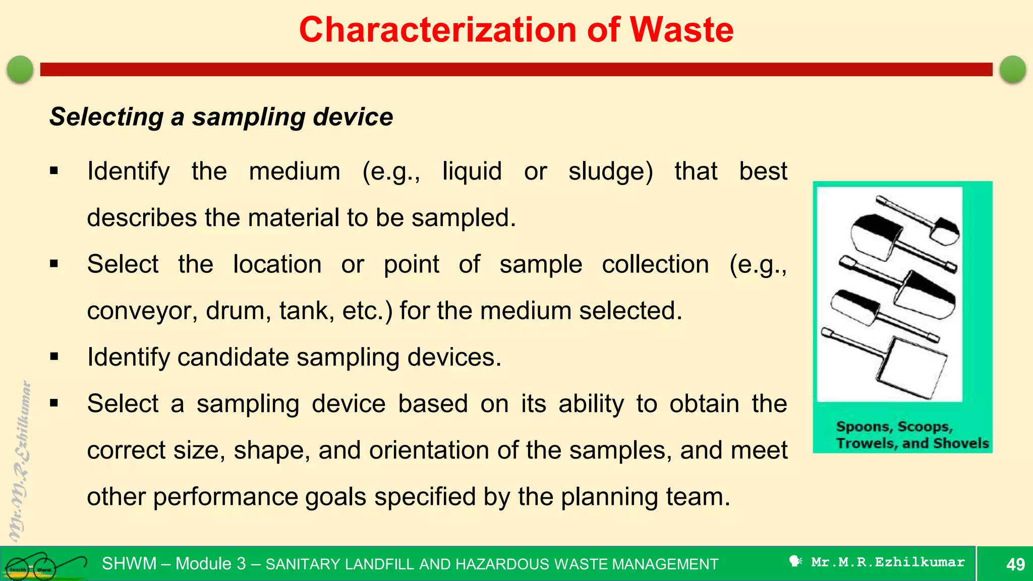 Hazardous wastes - Characterisation & TCLP | PDF