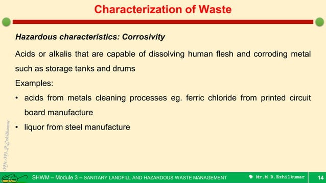Hazardous wastes - Characterisation & TCLP | PDF | Chemistry | Science