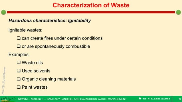 Hazardous wastes - Characterisation & TCLP | PDF | Chemistry | Science