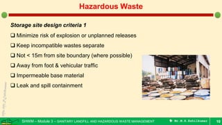 Storage, labeling and handling of HW | PDF